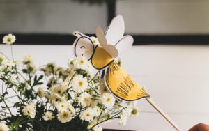 Bee & Butterfly Puppets | emmawalkercr.com